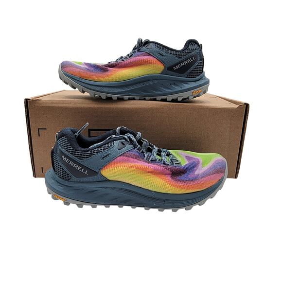 Merrell | Shoes | Merrell Wmns Antora 3 Rainbow Trail Running Shoes Sz ...
